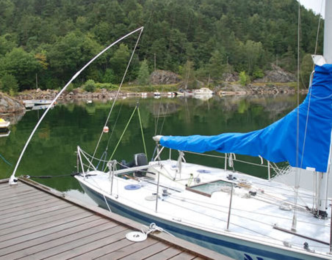 Sikker fortøyning med «pisk»